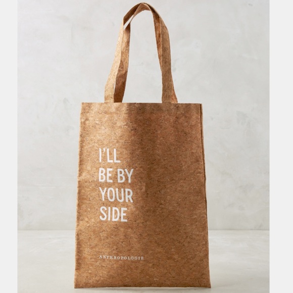 Anthropologie | Bags | Anthropologie Cork Ill Be By Your Side Tote Bag ...